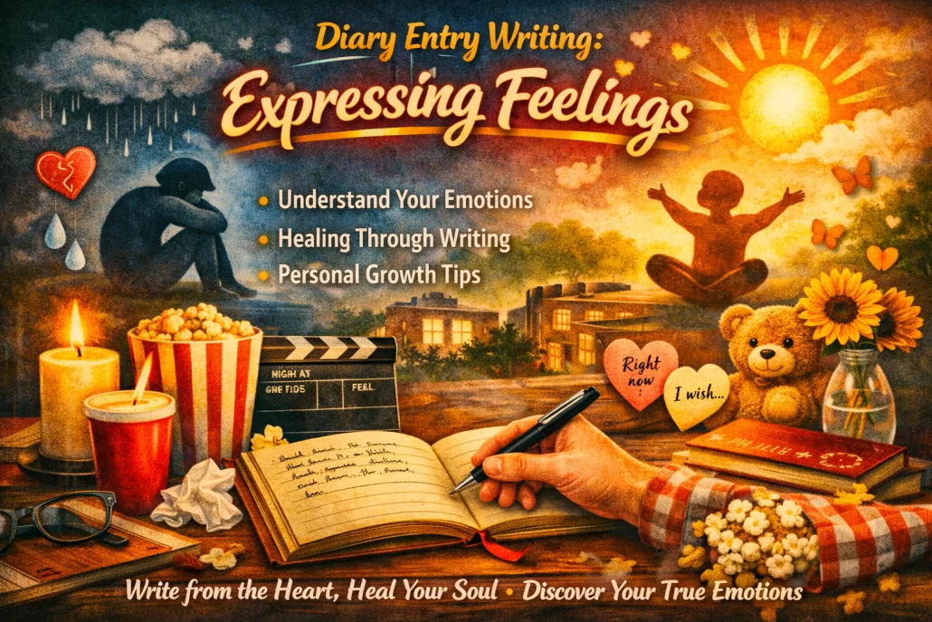 Diary Entry Writing: Expressing Feelings - Mr. Greg - English Teacher