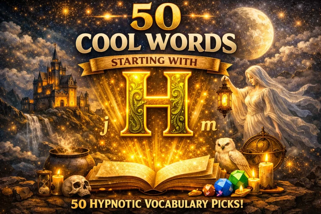 Cool Words Starting with H: 50 Heroic and Hypnotic Vocabulary Picks ...