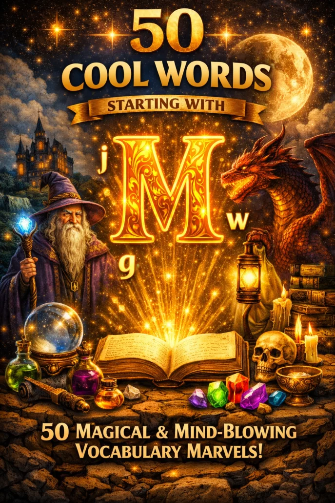 Cool Words Starting with M: 50 Magical and Mind-Blowing Vocabulary ...
