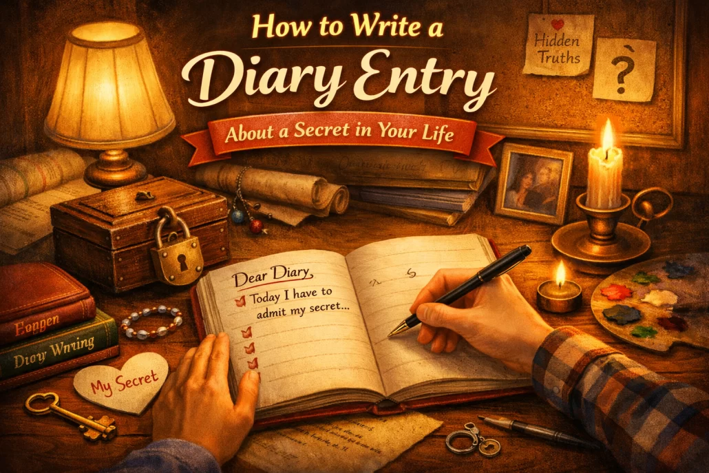 How to Write a Diary Entry About a Secret in Your Life - Mr. Greg ...