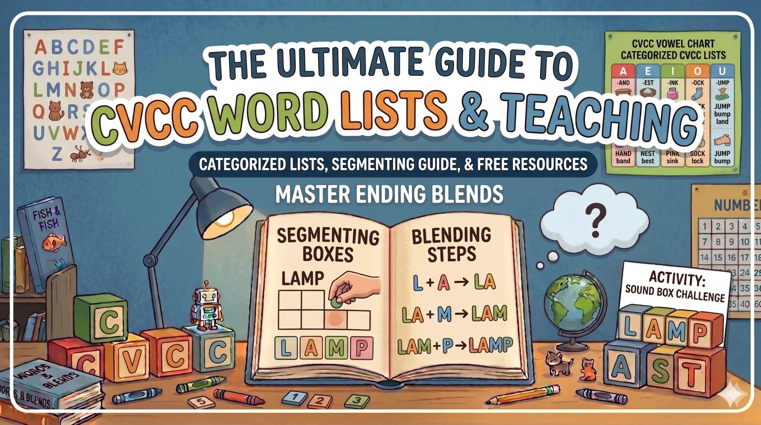 CVCC Word List: 100+ Examples & Teaching Guide - Mr. Greg - English Teacher